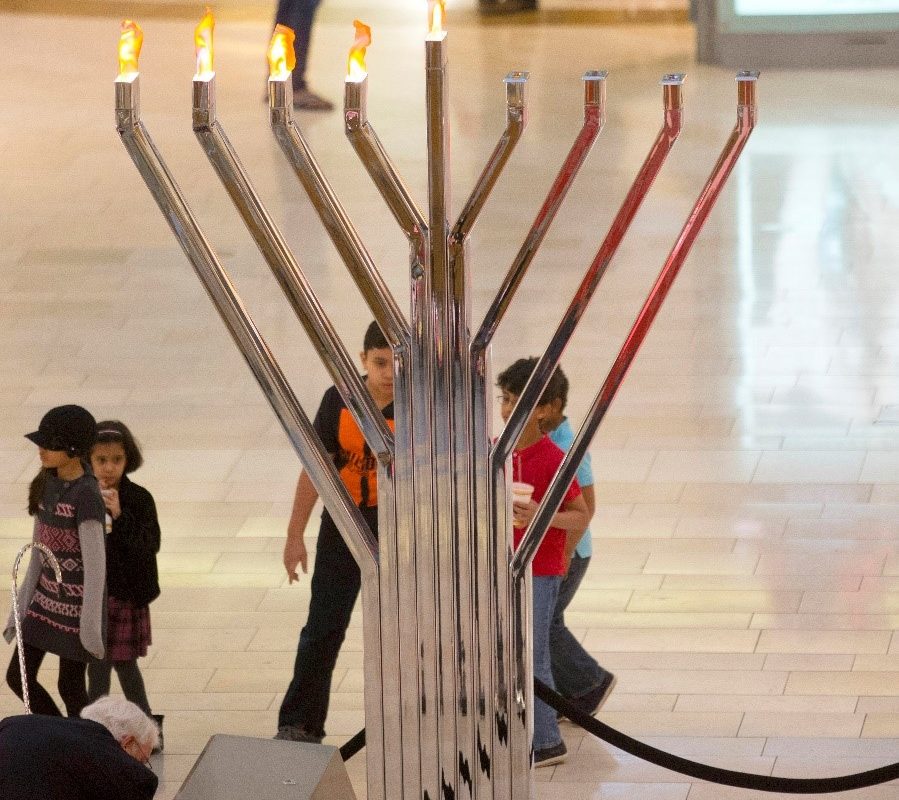 Menorah Lighting at Galleria Dallas - PaperCity Magazine