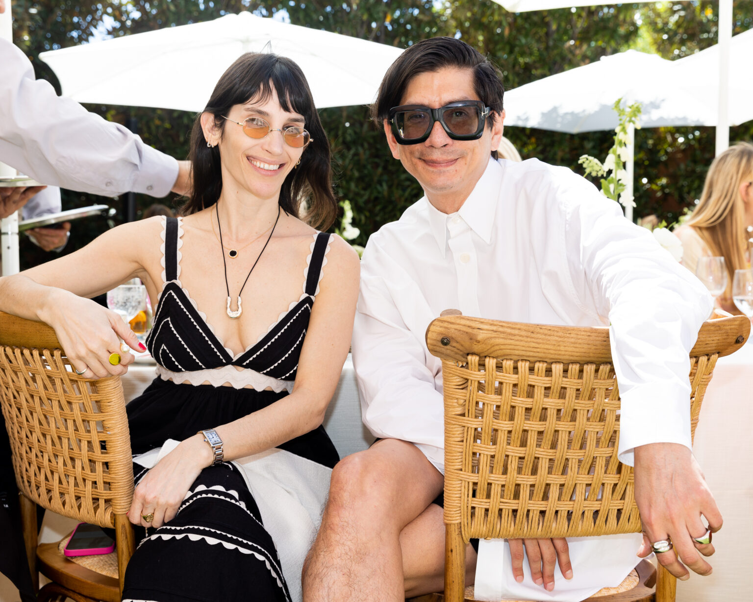 A Gorgeous Afternoon Garden Party Celebrates the Launch of NET-A-PORTER ...