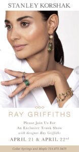 Ray Griffiths Personal Appearance and Trunk Show - PaperCity Magazine