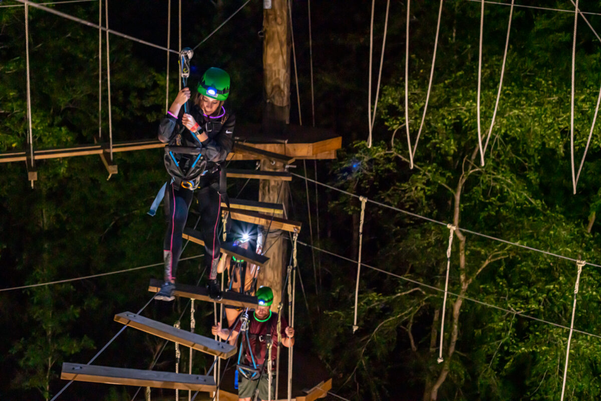 Climbing In the Dark Makes For One Unique Woodlands Adventure ...