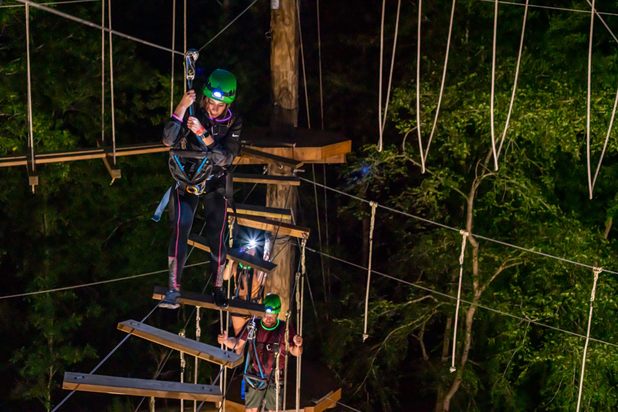Climbing In the Dark Makes For One Unique Woodlands Adventure ...