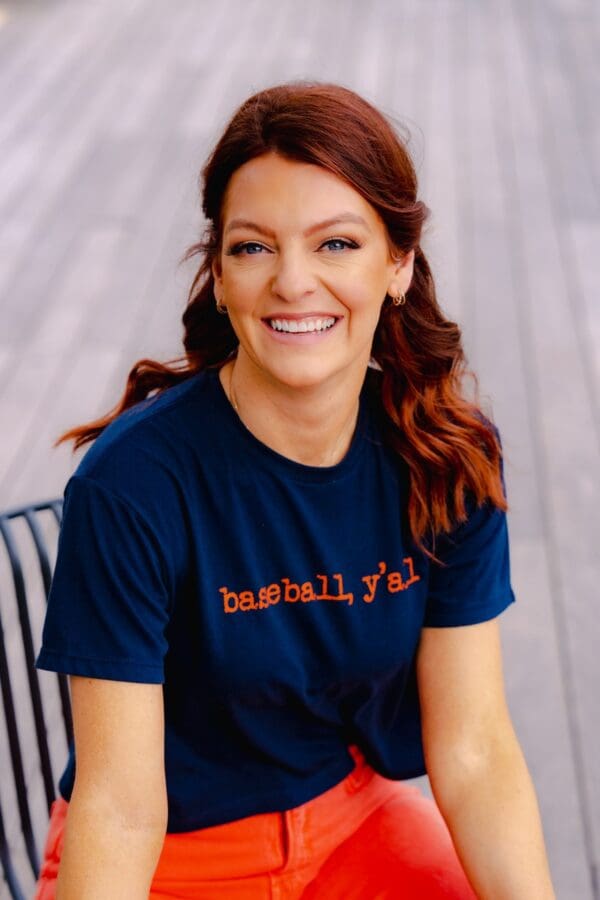 Astros Sideline Reporter Julia Morales Pulls Off a Fashion Double Play ...