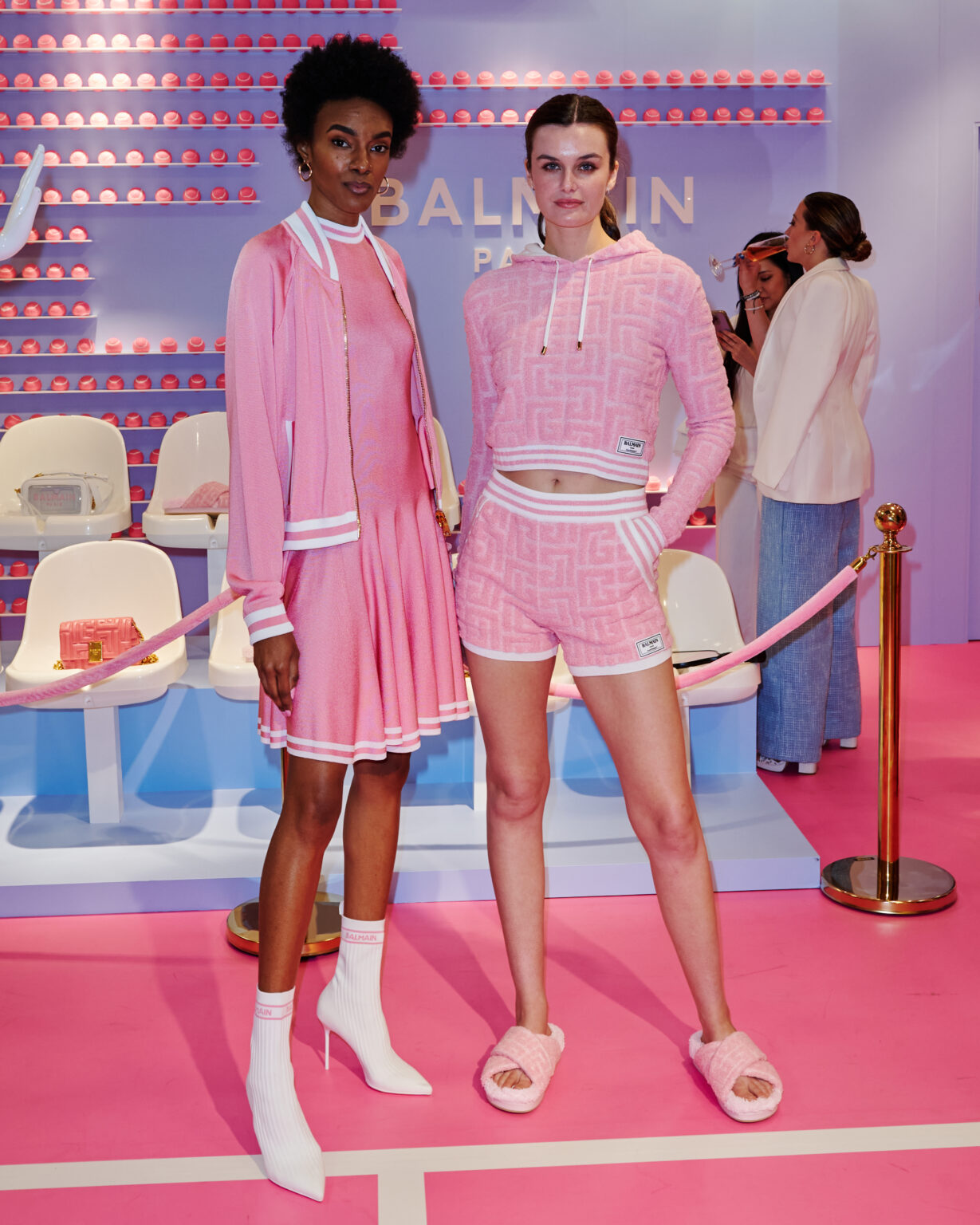 Pics from Balmain 'Summer Set' Pop-Up in Neiman Marcus Dallas