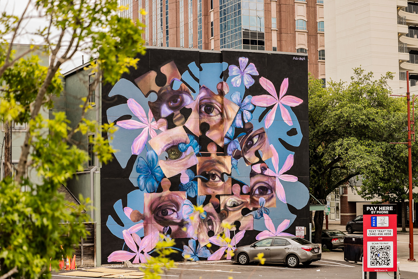 Towering Murals Create a Vibrant Street Art Wonderland In Downtown ...