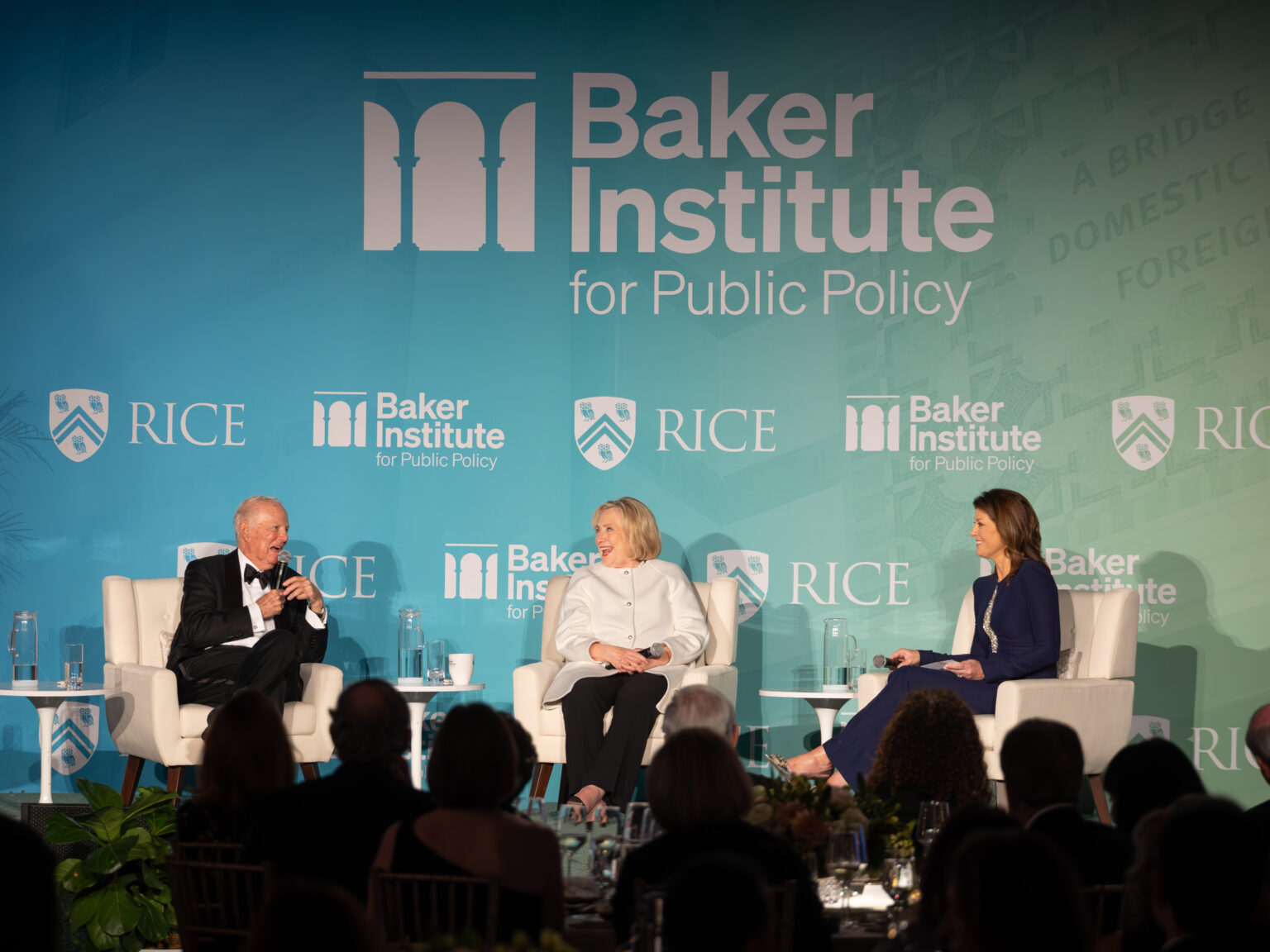 Hillary Clinton and James Baker III Give the Baker Institute's 30th Anniversary Extreme ...