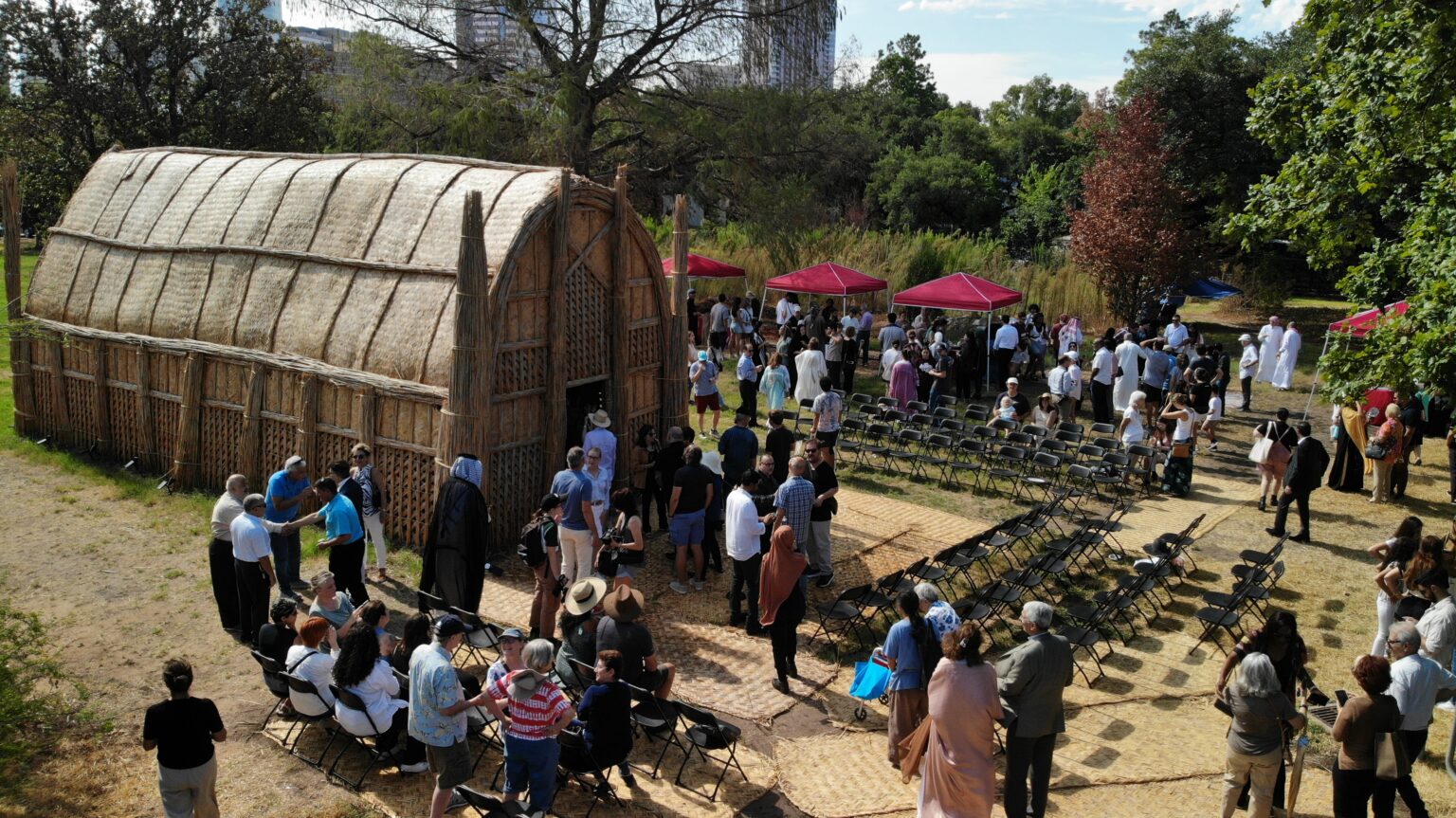 A Traditional Ancient Arab Structure Takes Root at Rice University and ...
