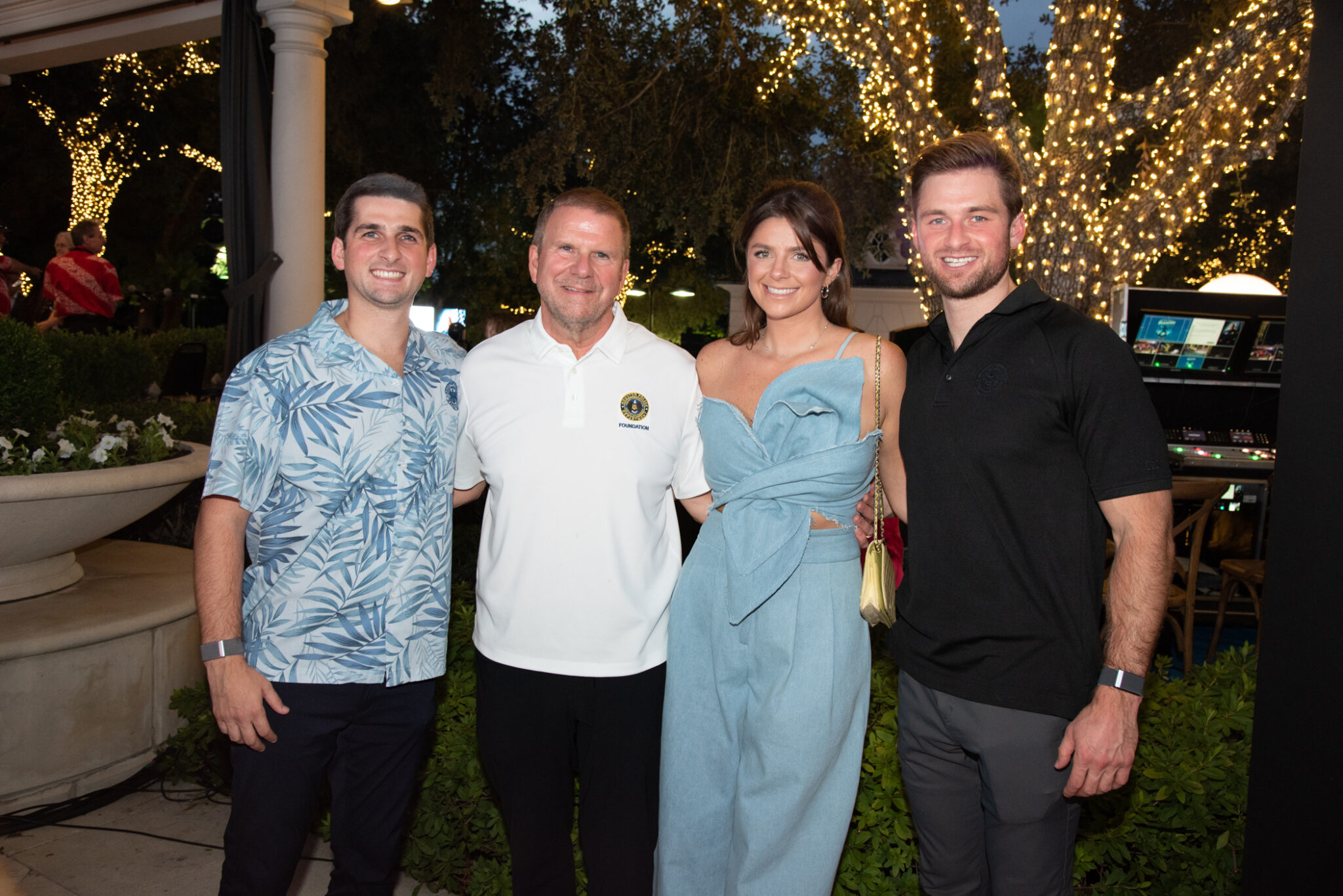 Tilman Fertitta Stays True Blue In Lavish Family Mansion Party, Helps ...