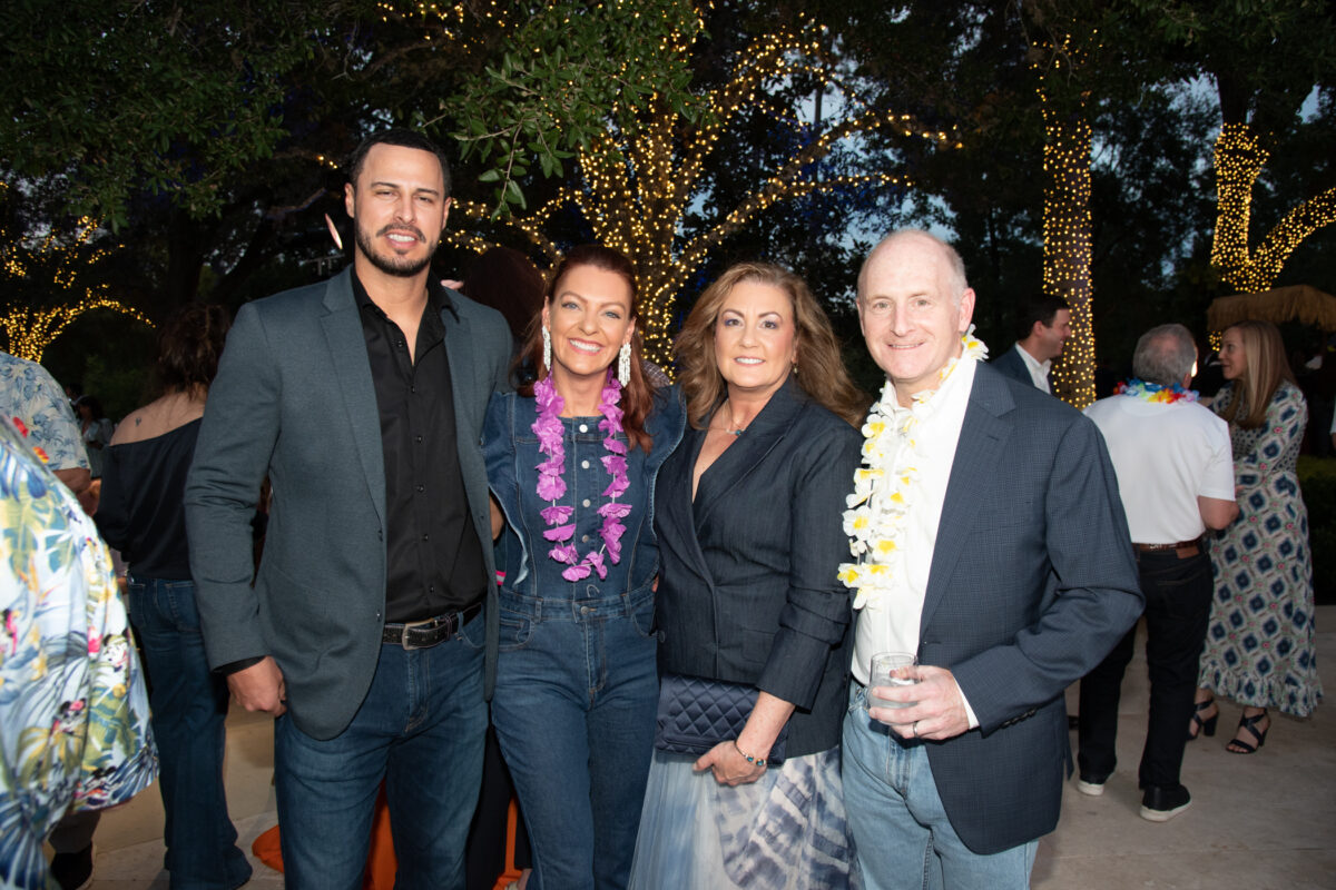 Tilman Fertitta Stays True Blue In Lavish Family Mansion Party, Helps ...
