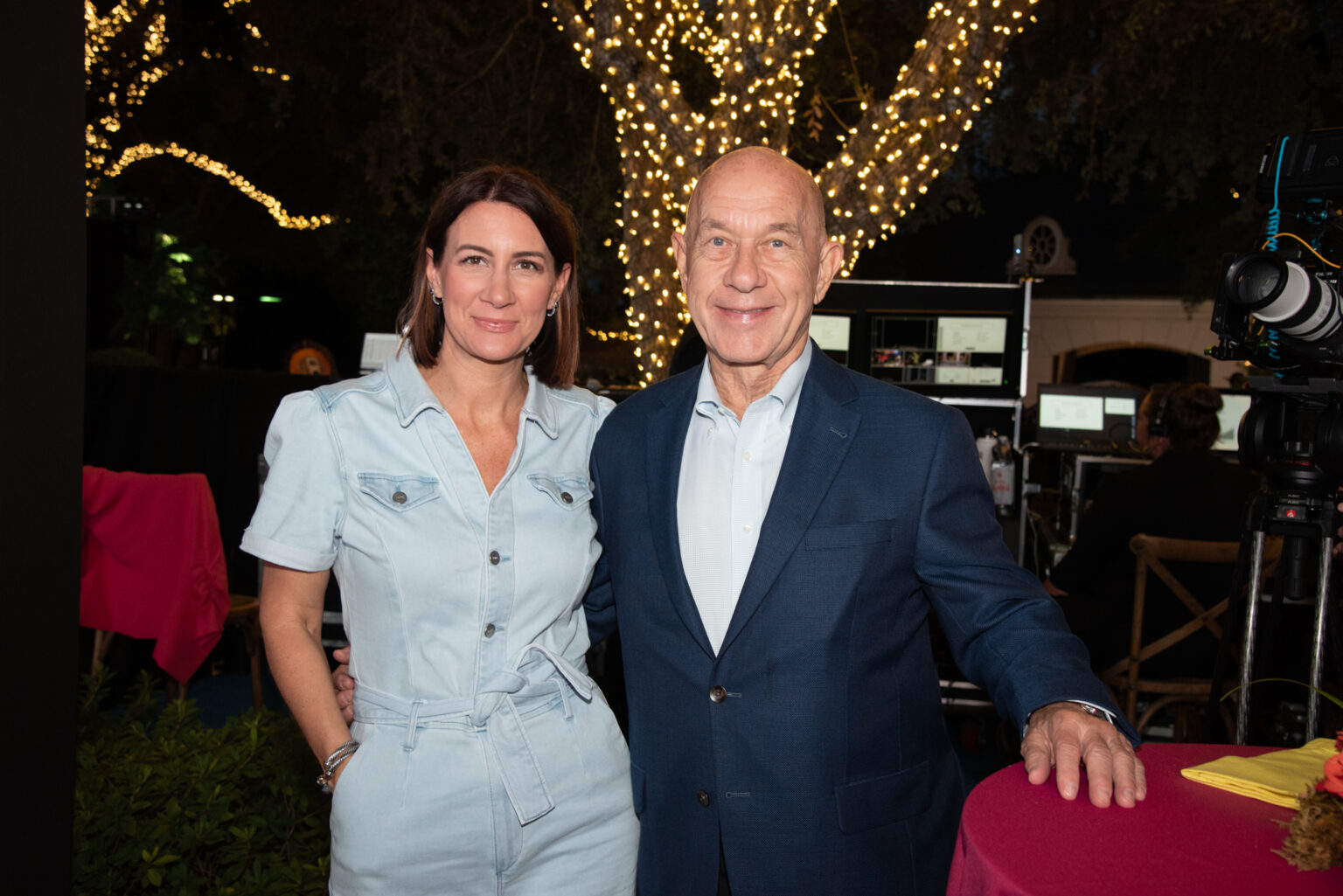 Tilman Fertitta Stays True Blue In Lavish Family Mansion Party, Helps ...