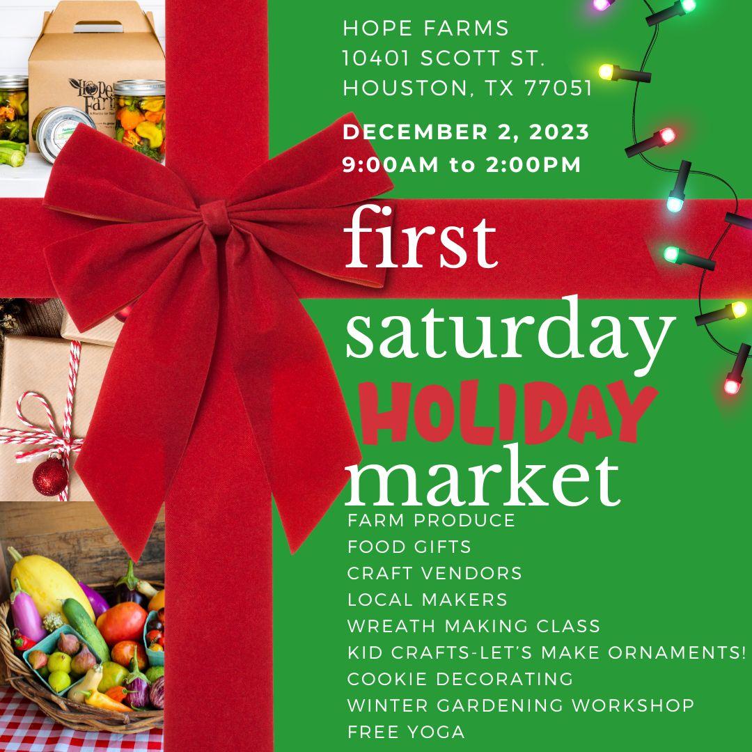 Hope Farms First Saturday Holiday Market - PaperCity Magazine