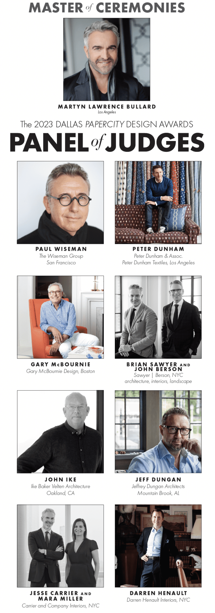The Winning Projects of the 2023 PaperCity Design Awards Dallas