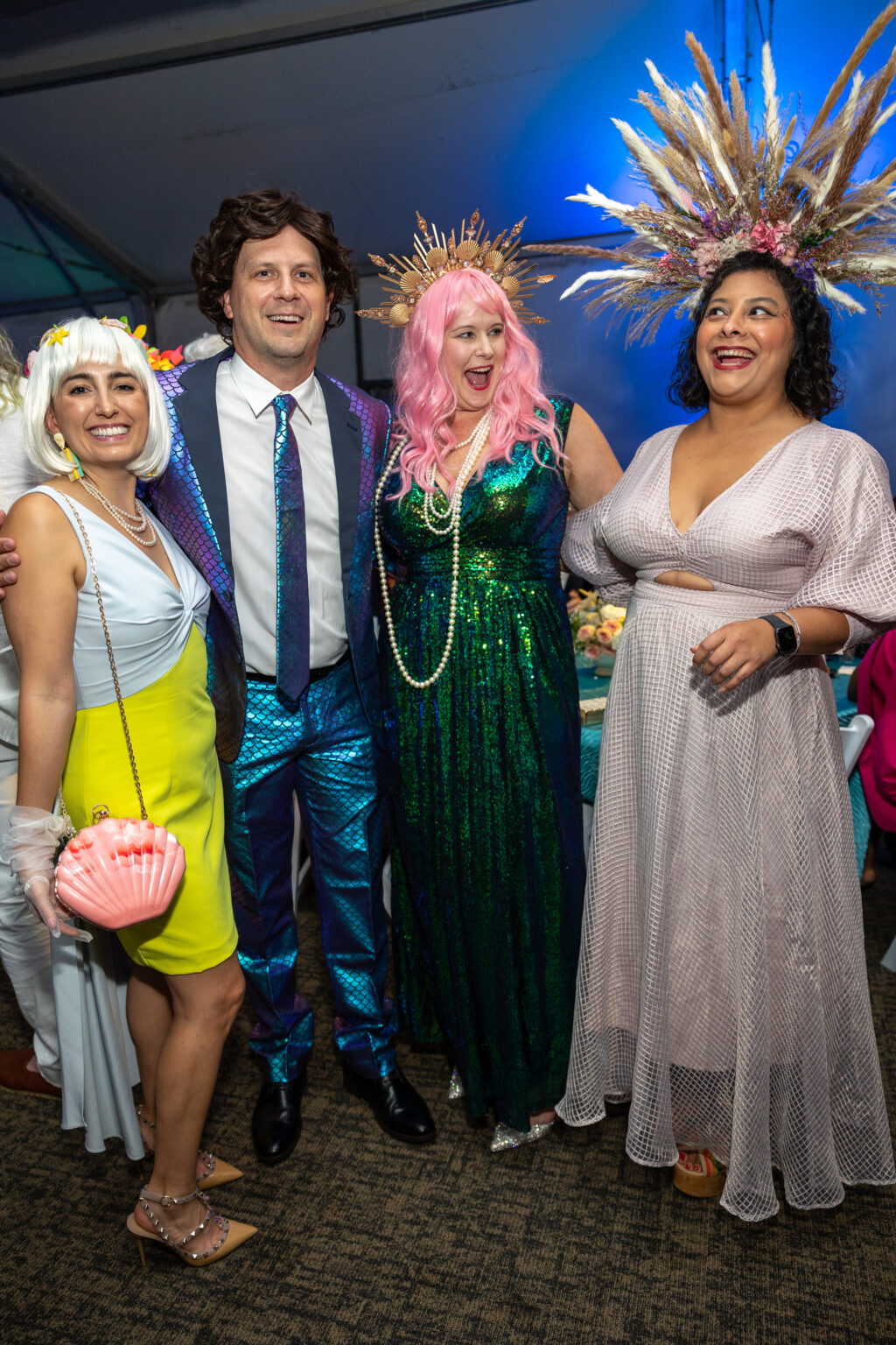 Houston's Beloved Hair Ball Turns Up the Wildness at the Botanic Garden ...