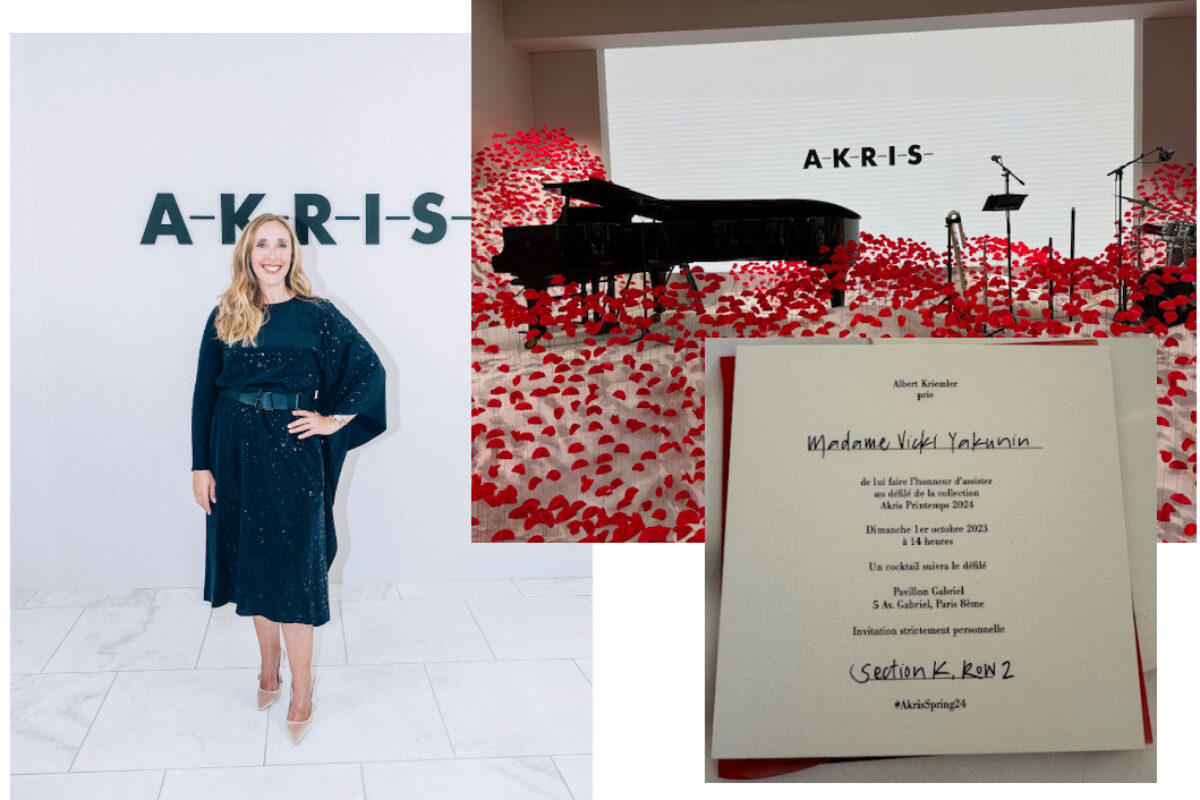 Dallas' Vickie Yakunin Visits Paris Fashion Week With Akris