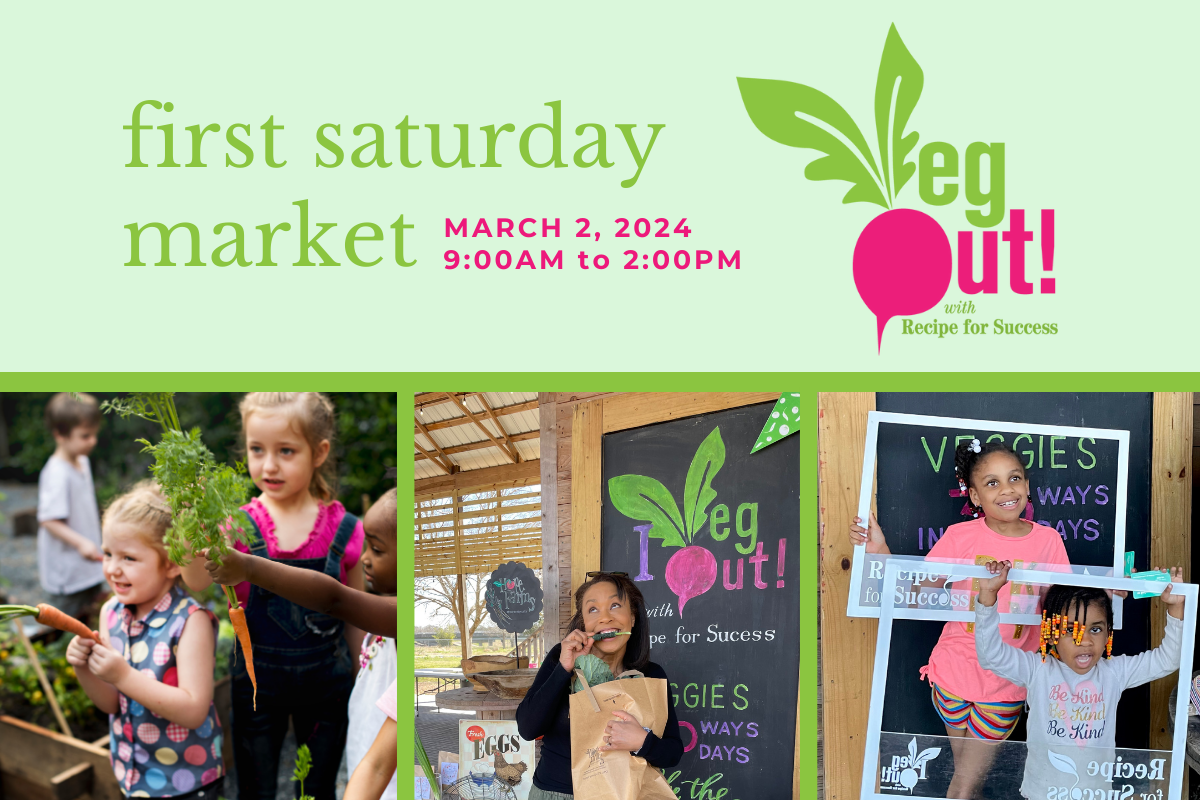 VegOut! 30 Ways in 30 Days Challenge First Saturday Market Kick-Off at ...