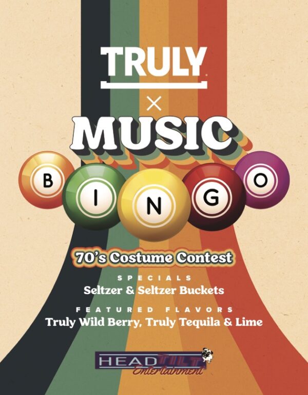 70S THEMED MUSIC BINGO X TRULY - PaperCity Magazine