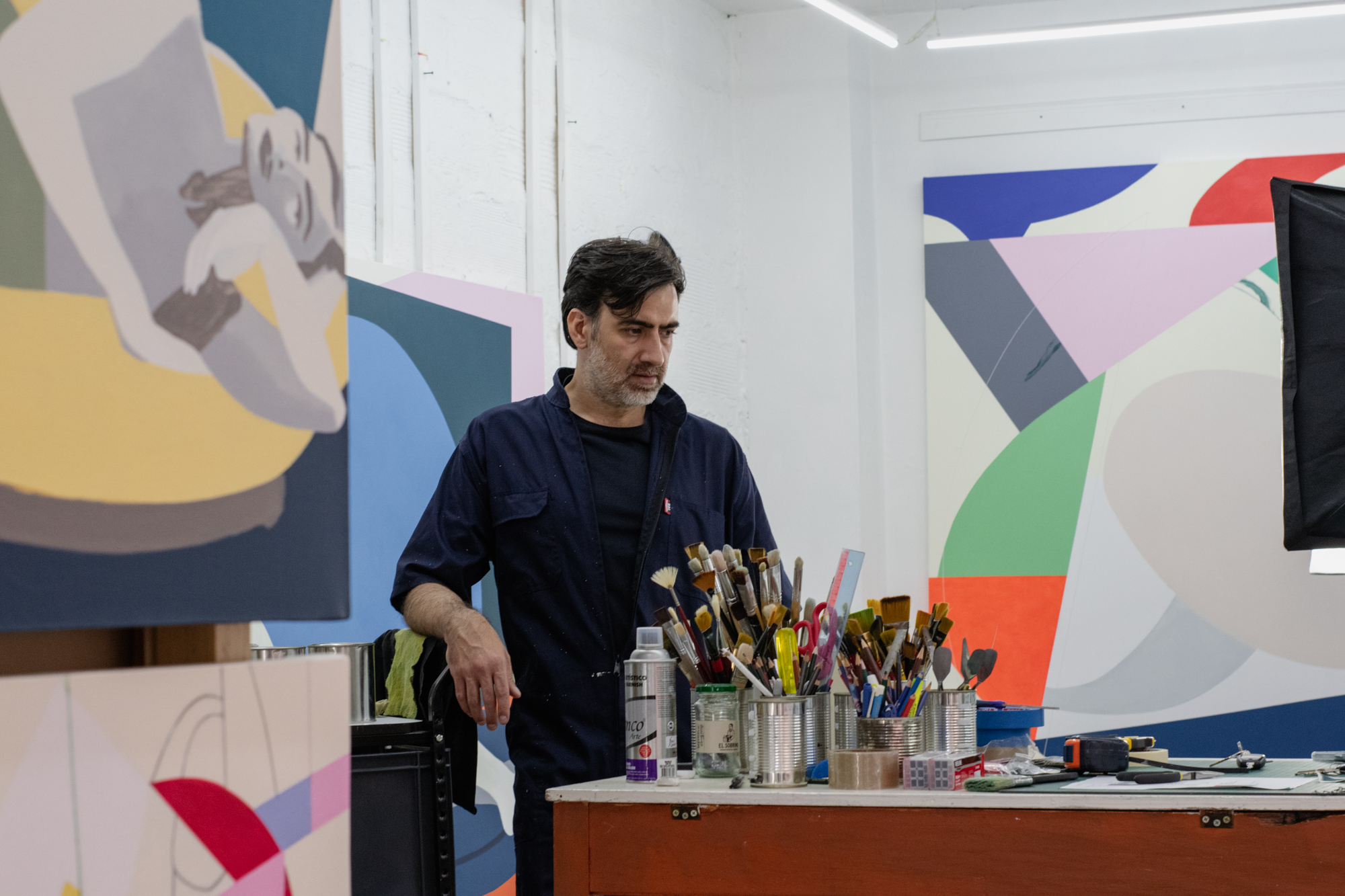 Abstract Paintings That Draw You In — Aníbal Vallejo Plays With Colors, Shapes and Much More In ...