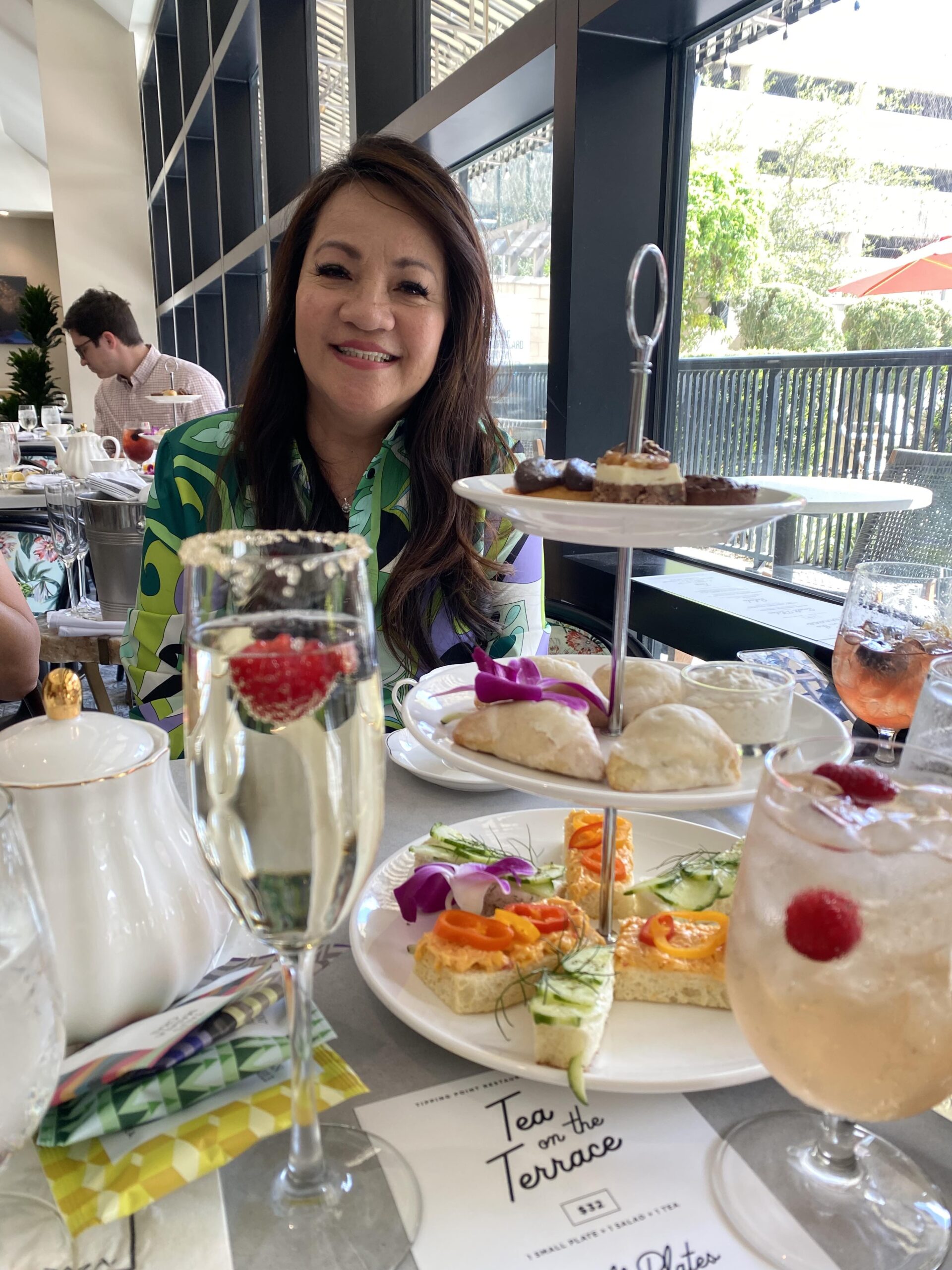 Tea on the Terrace at Hotel ZaZa Memorial City - PaperCity Magazine