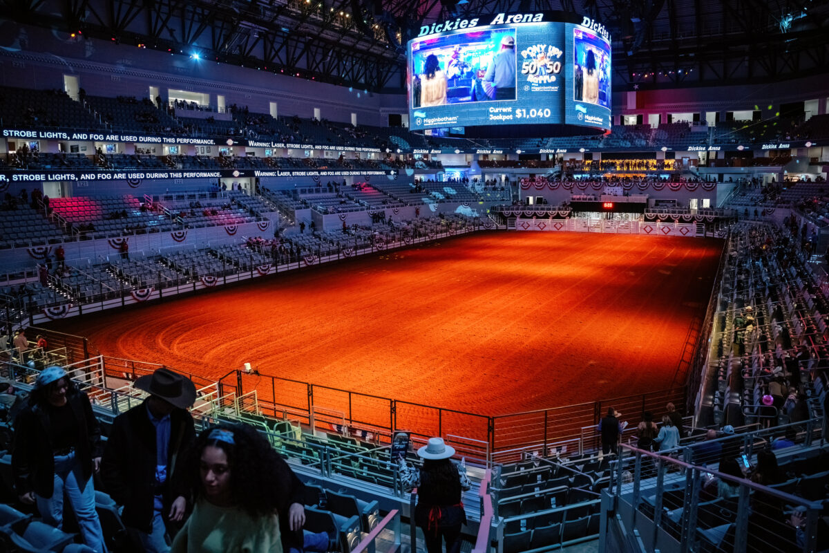 A Look Inside Fort Worth Stock Show and Rodeo Nights at Dickies Arena ...