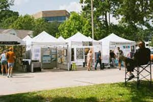 Art in The Woods - an outdoor art market - PaperCity Magazine