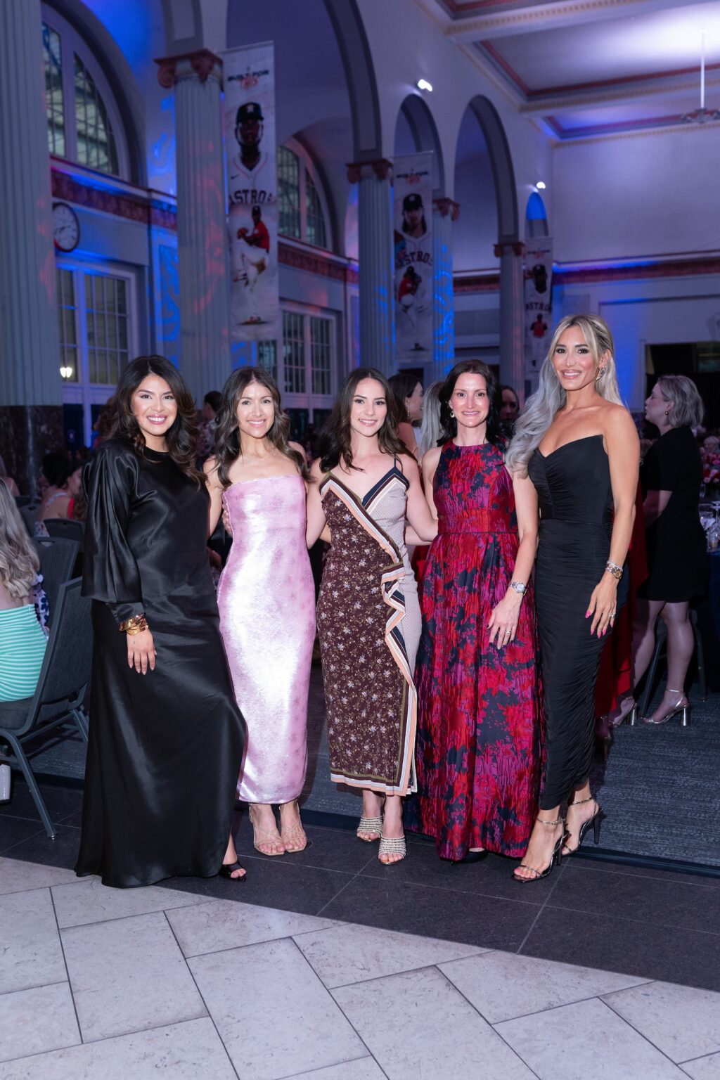 Sisters-In-Ball — Astros Wives and Julia Morales Support Kat Pressly As ...