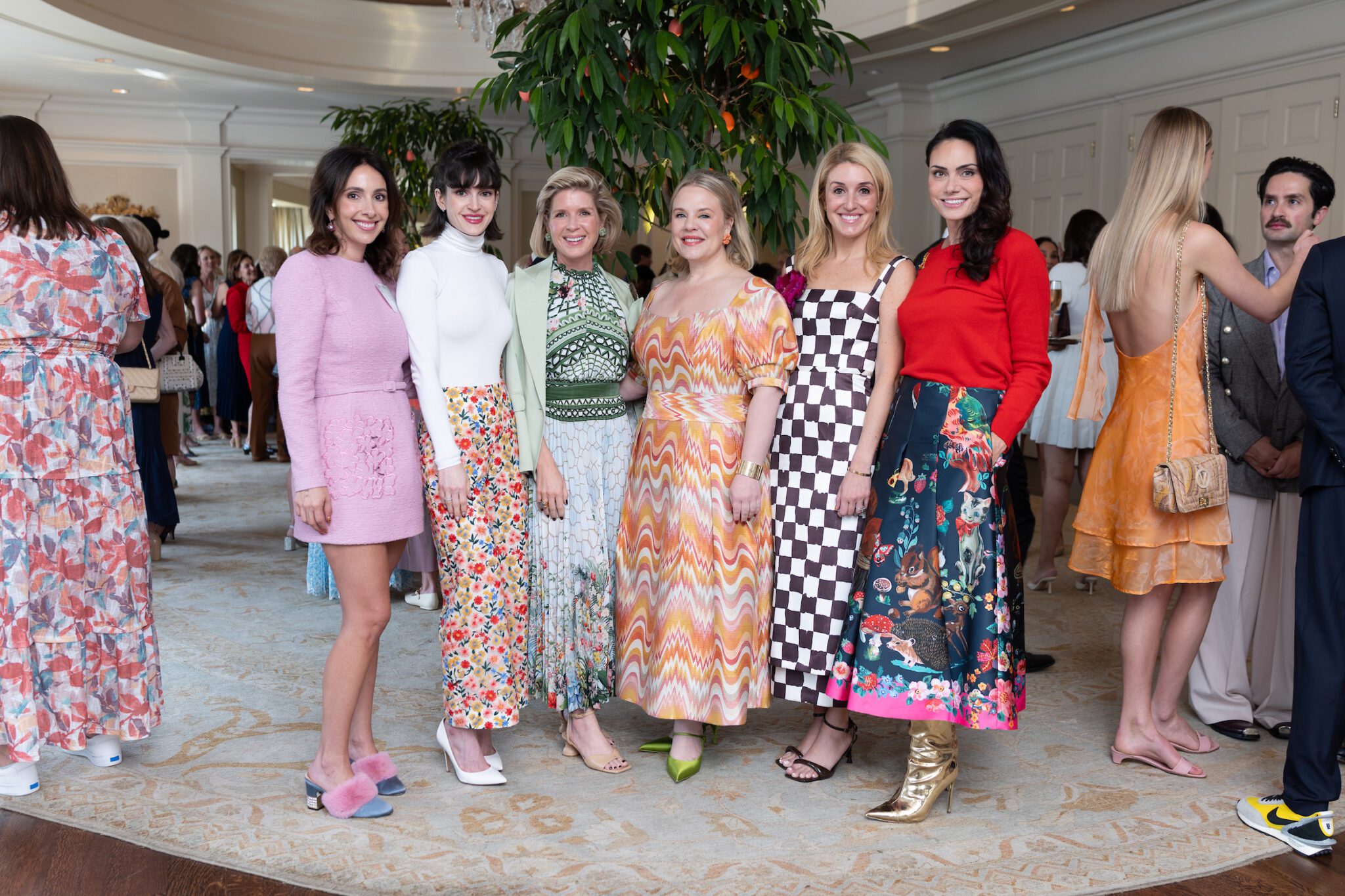 Palm Beach Glamour Comes To River Oaks — Houston Botanic Garden Gets ...