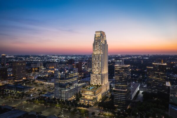 Houston's New Ritz-Carlton Residences Tower Previews Its 45-Story ...