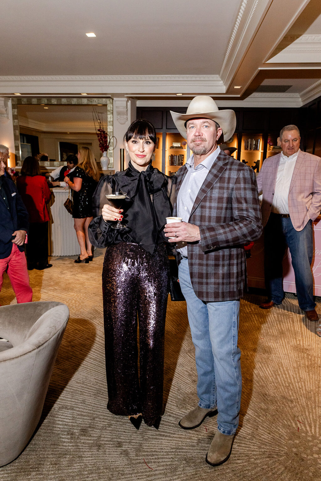 Elton John and Leanne Morgan Surprise Guests at Epic 60th Birthday Bash ...